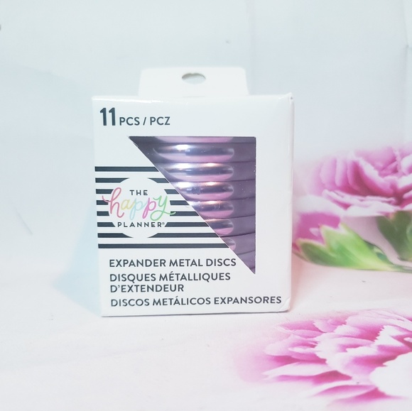 The Happy Planner | Other | Lavender Expander Metal Discs The Happy ...